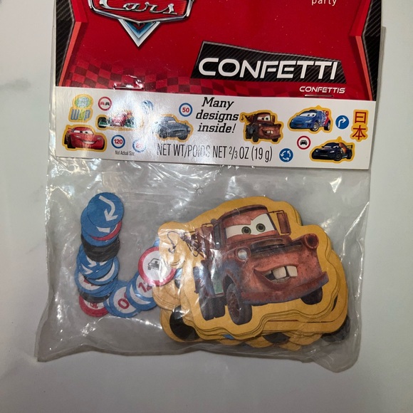 Hallmark | Party Supplies | Disney Pixar Cars Party Table Confetti New ...